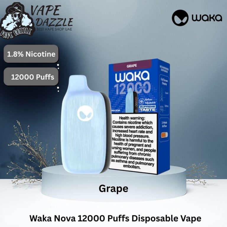 Waka Nova 12000 Puffs 18mg Disposable | Vape Dazzle